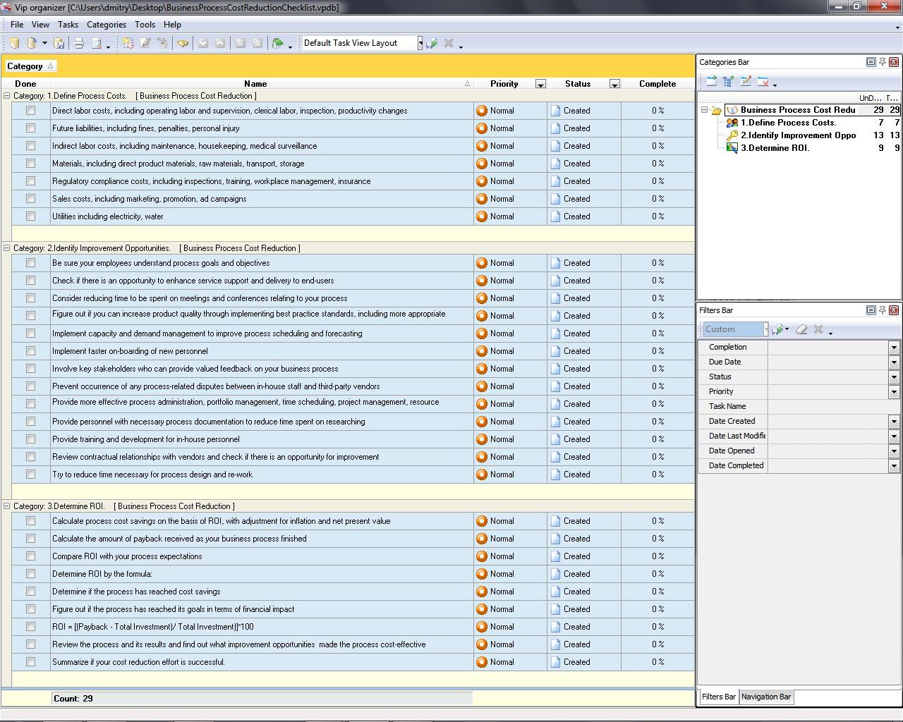 Process Management Templates Process Management Templates