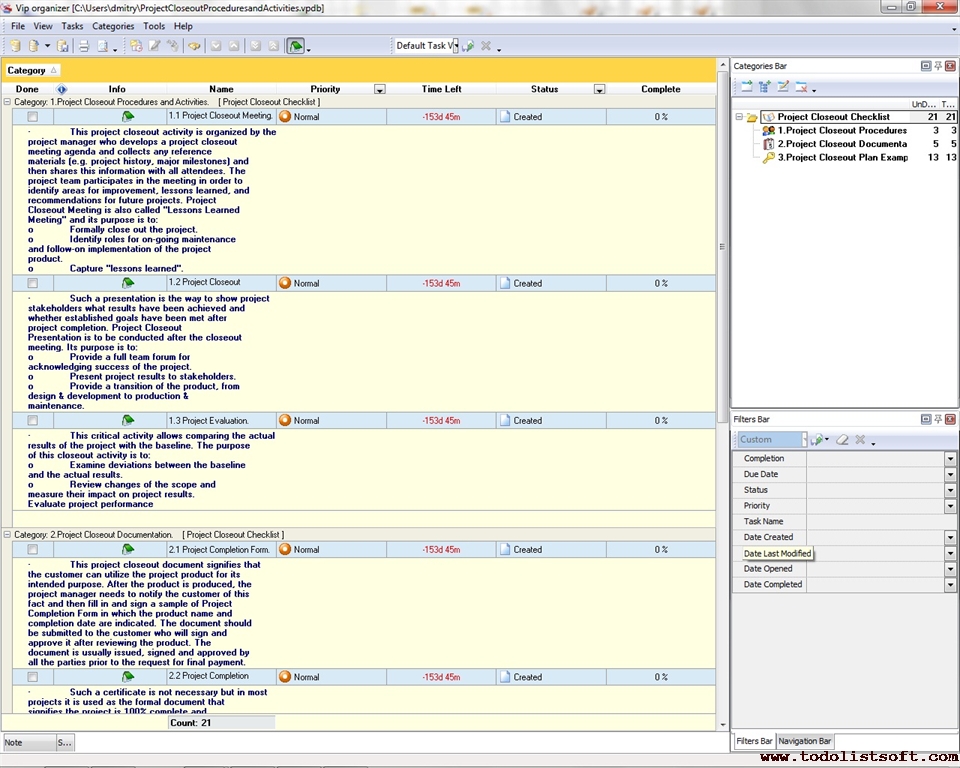 Project Management Templates