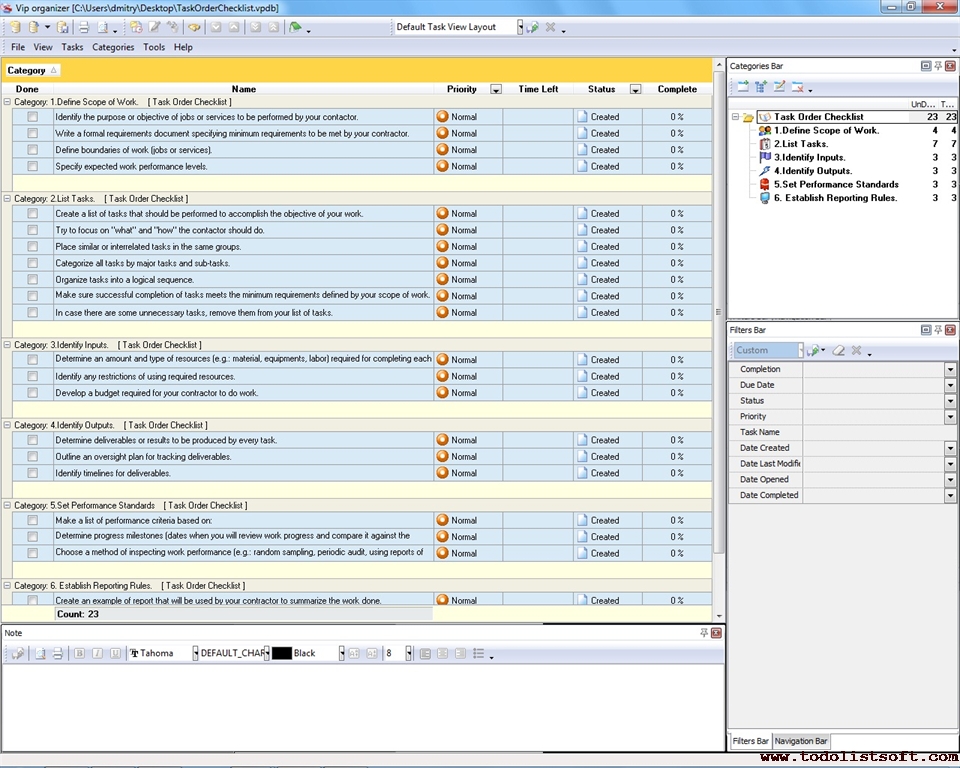 Task Management Templates